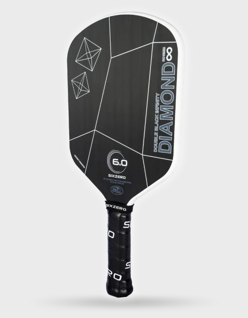 Six Zero Infinity Edgeless Double Black Diamond CONTROL – Pickleball Depot