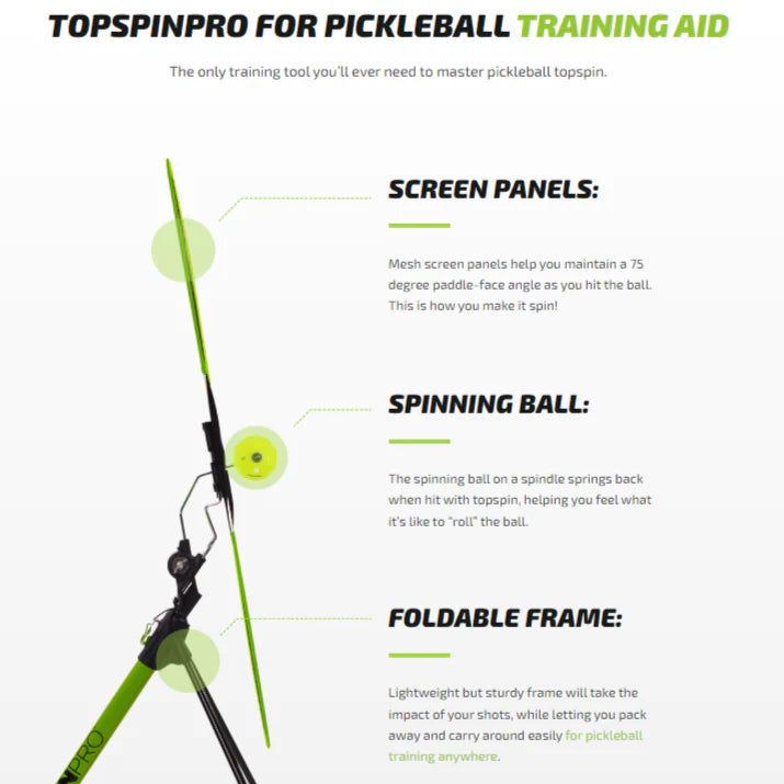 Pickleball Eye Coach Solo Pickleball Trainer OnCourt