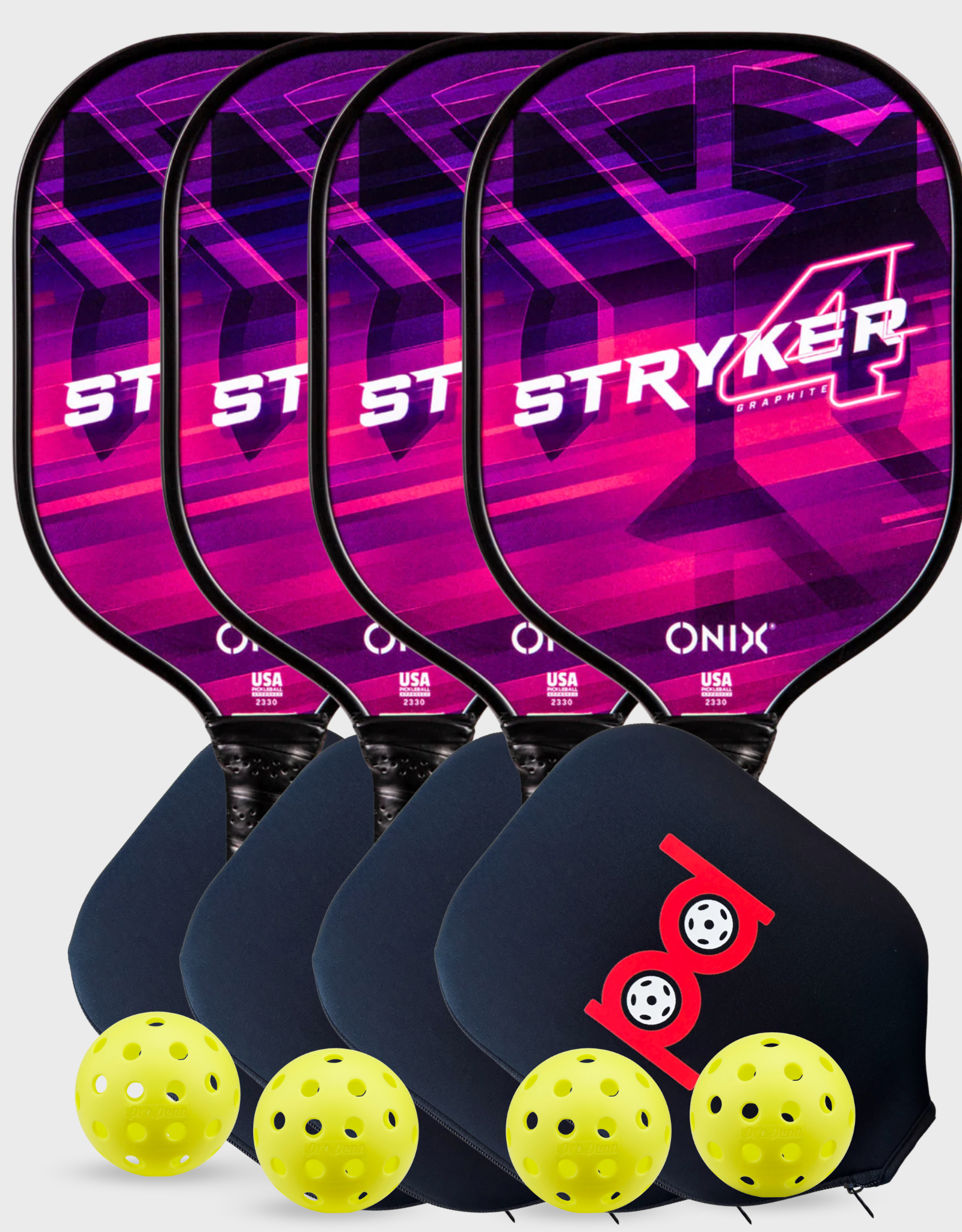 Onix Stryker 4 Graphite Paddle Package – Pickleball Depot
