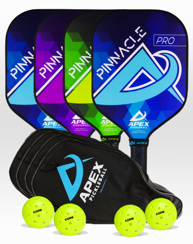 APEX PINNACLE PRO 4 Paddle Package – Pickleball Depot